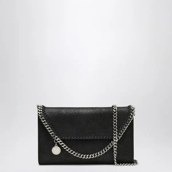 Stella McCartney Falabella Crossbody Wallet Bag - Black