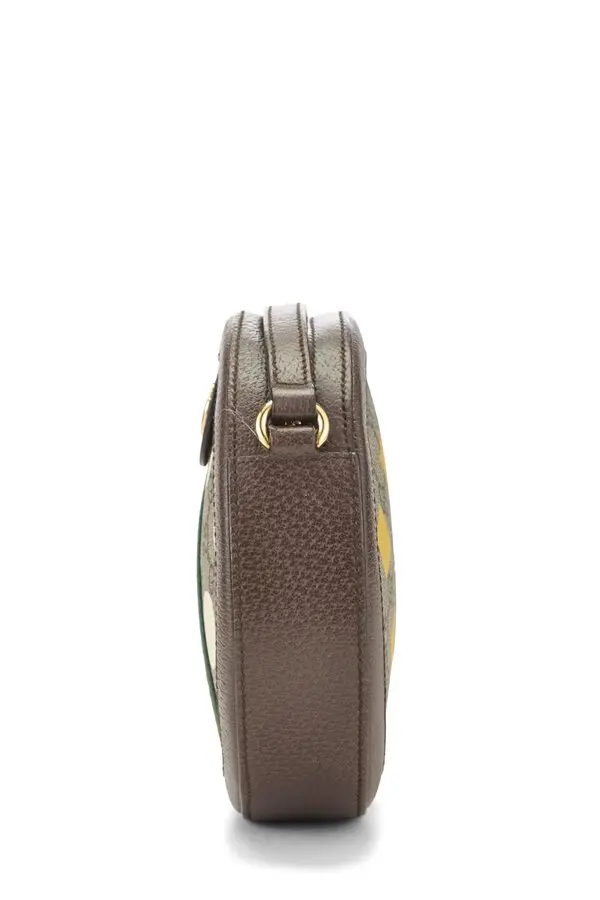 Gucci Gg Supreme Ophidia Round Bag