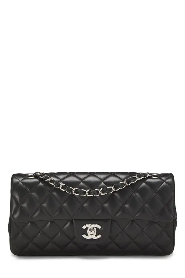 Chanel East/west Lambskin Shoulder Bag