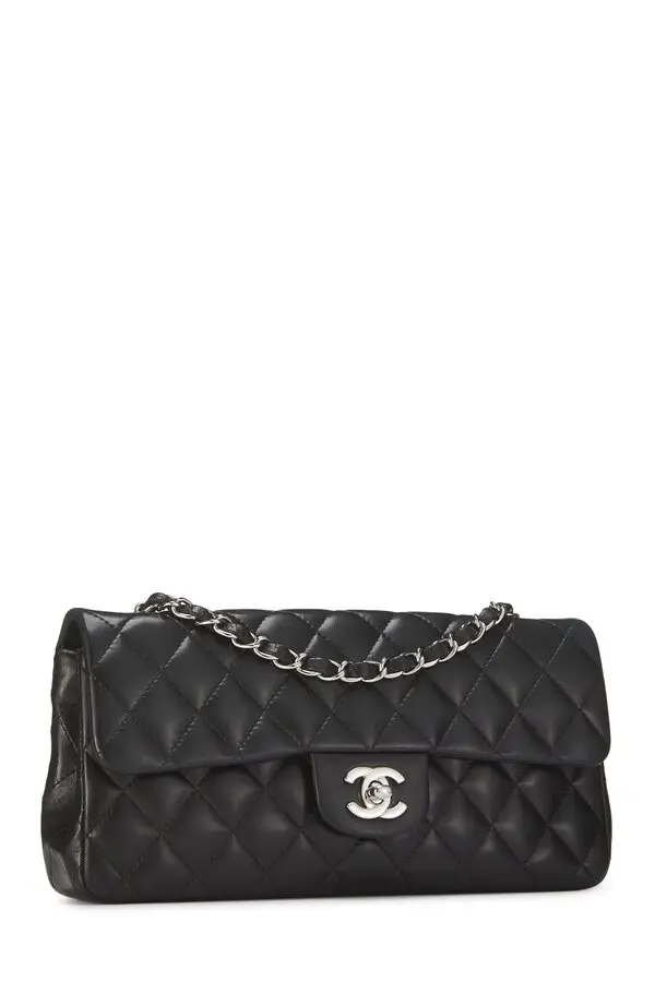 Chanel East/west Lambskin Shoulder Bag