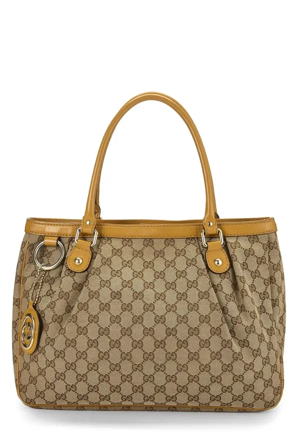 Gucci Original Gg Sukey Handbag - Beige