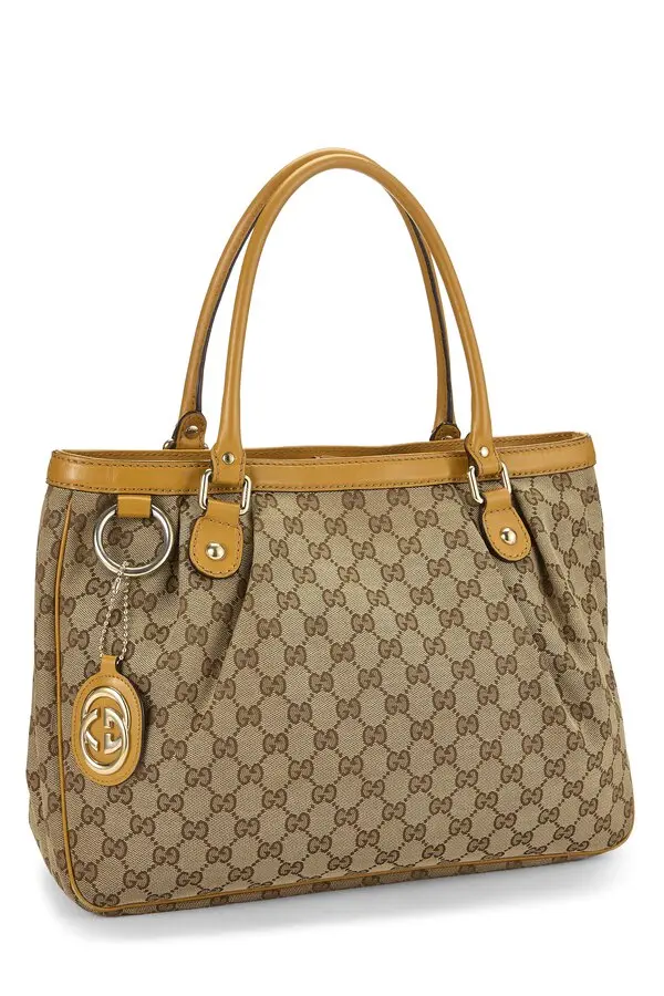 Gucci Original Gg Sukey Handbag - Beige