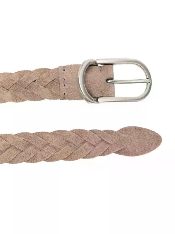 Brunello Cucinelli Braided Leather Belt