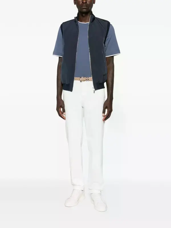 Brunello Cucinelli Crew-neck T-shirt - Blue