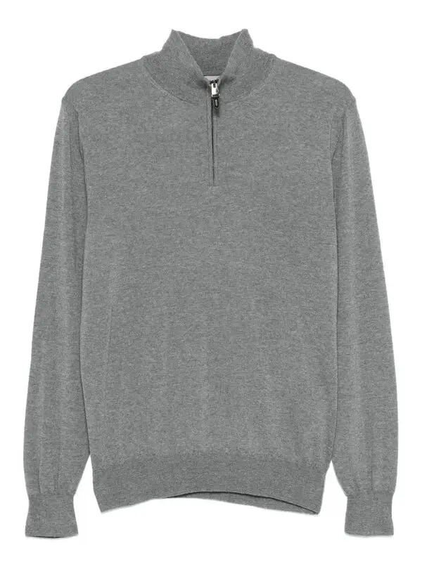 Canali Half-zip Top