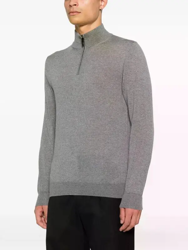 Canali Half-zip Top