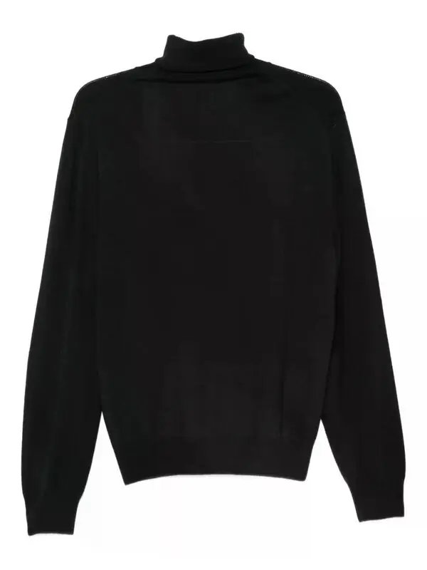 Canali Roll-neck Fine Knit Sweater