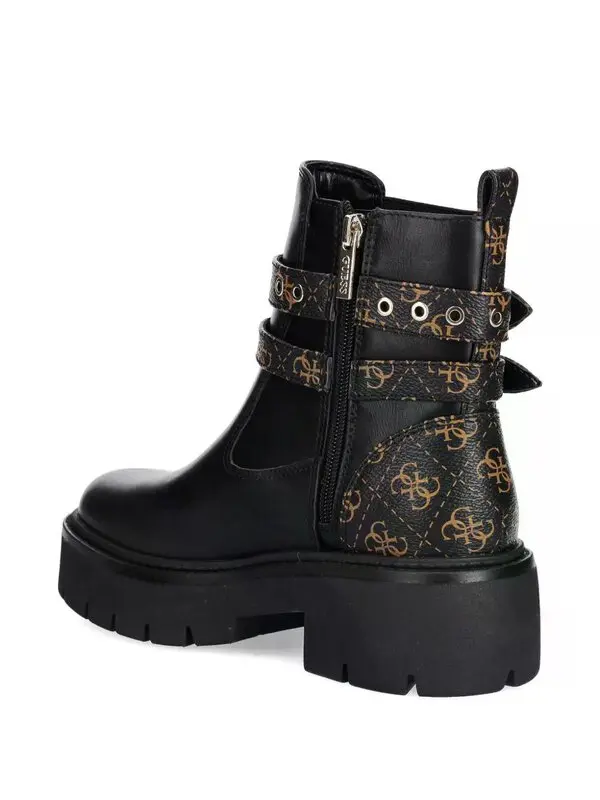 Guess Buckle Strap Boots