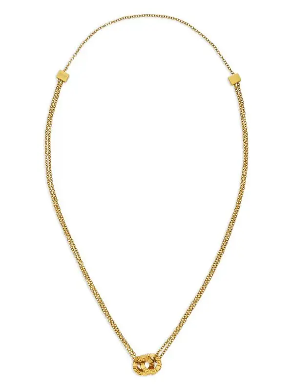 Versace Greek-motif Necklace - Gold