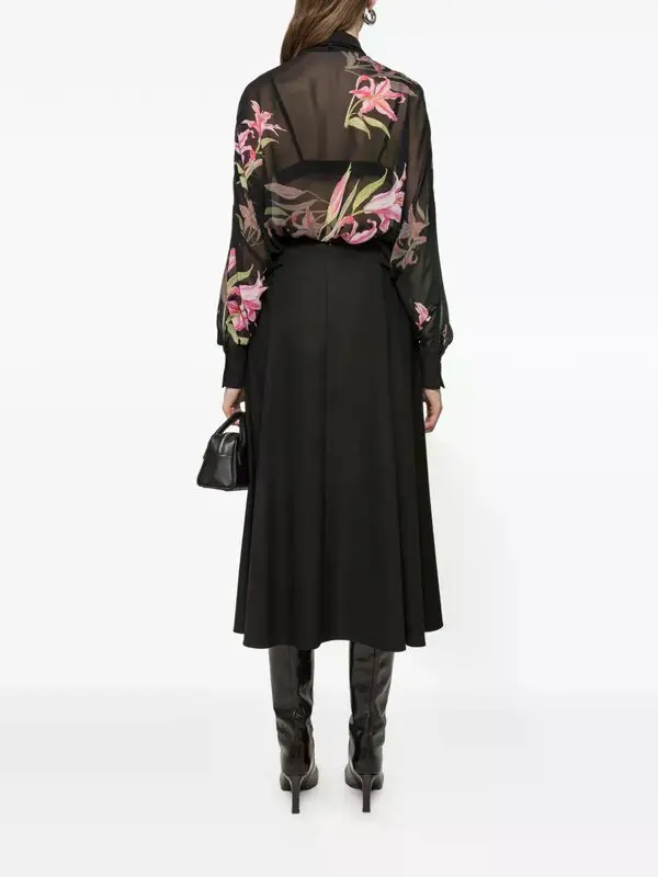 NISSA Floral Tie Blouse