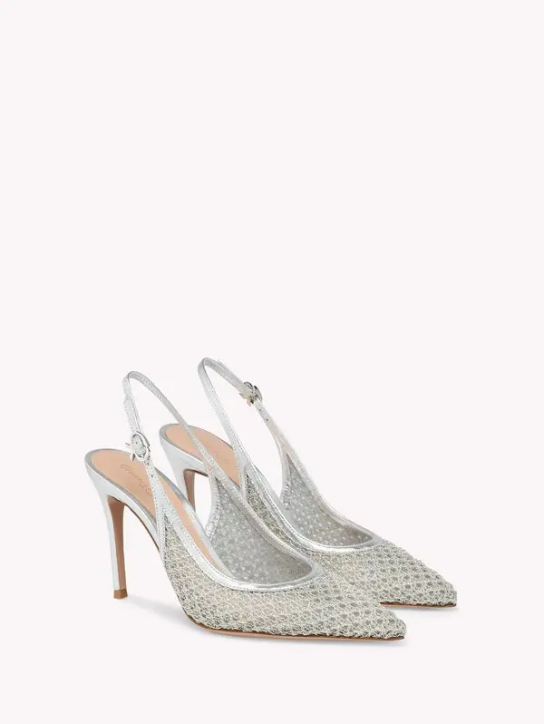 GIANVITO ROSSI Nikki Pointed-toe Mules