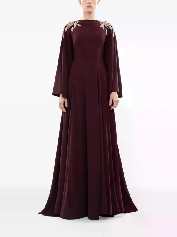 SAIID KOBEISY Embellished Maxi Dress