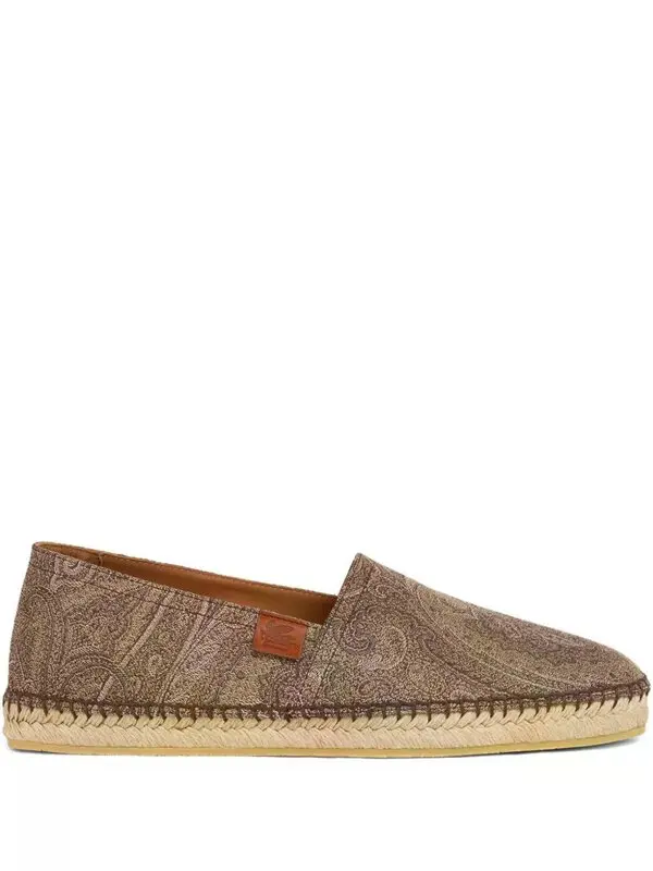 Etro Arnica Jacquard Espadrilles - Brown