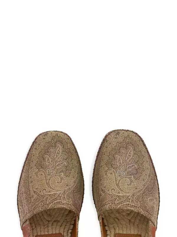 Etro Arnica Jacquard Espadrilles - Brown