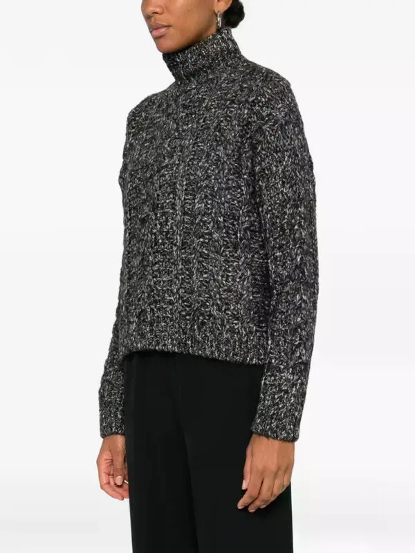 Marc O'polo Long-sleeve Turtleneck Sweater - Grey