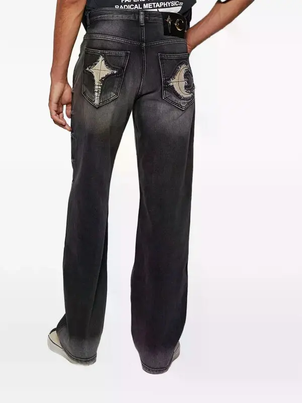 THUG CLUB Bone-detail Jeans