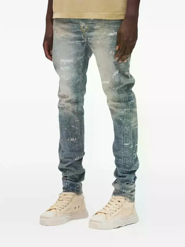 PURPLE BRAND Sequin Embellished Jeans