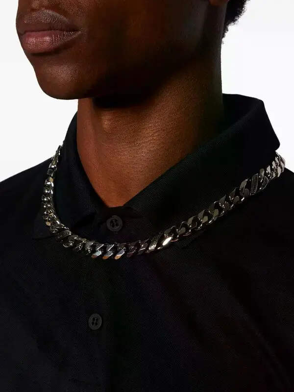 Vetements Logo-detail Chain Necklace