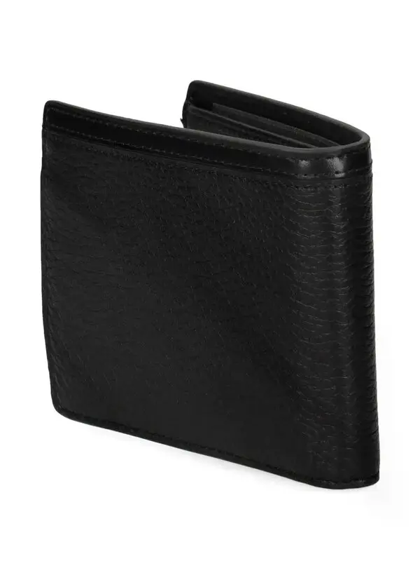 Tommy Hilfiger Textured-leather Wallet - Black