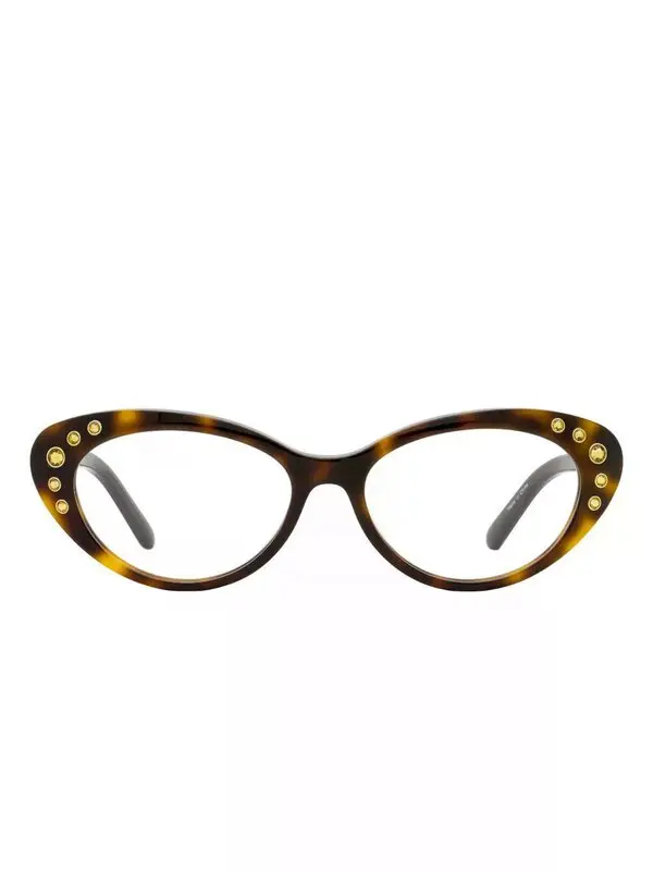 SWAROVSKI Cat-eye Glasses - Brown