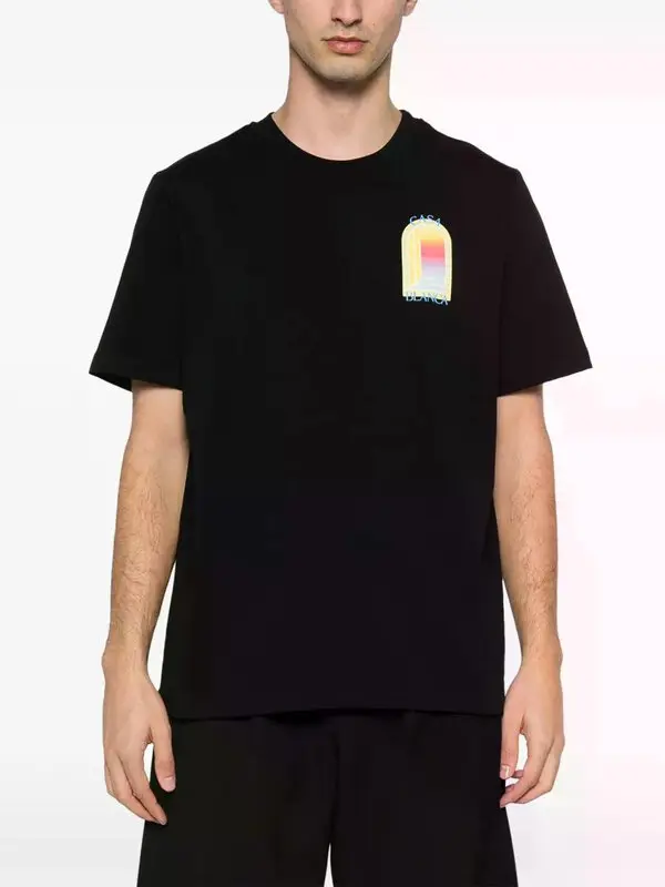 Casablanca L'arche T-shirt - Black