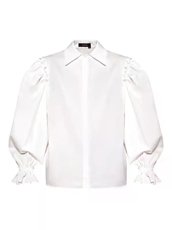 ANOUKI Ruffled-detail Shirt