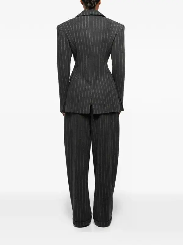 ANOUKI Pinstripe Trousers