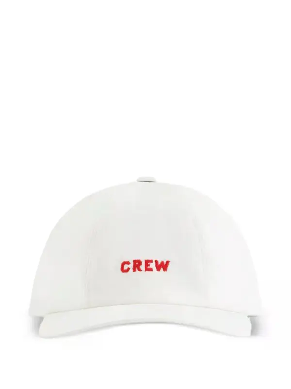 MSGM Logo-embroidered Baseball Cap - White