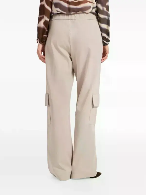 ELENA MIRO` Drawstring Pocket Trousers