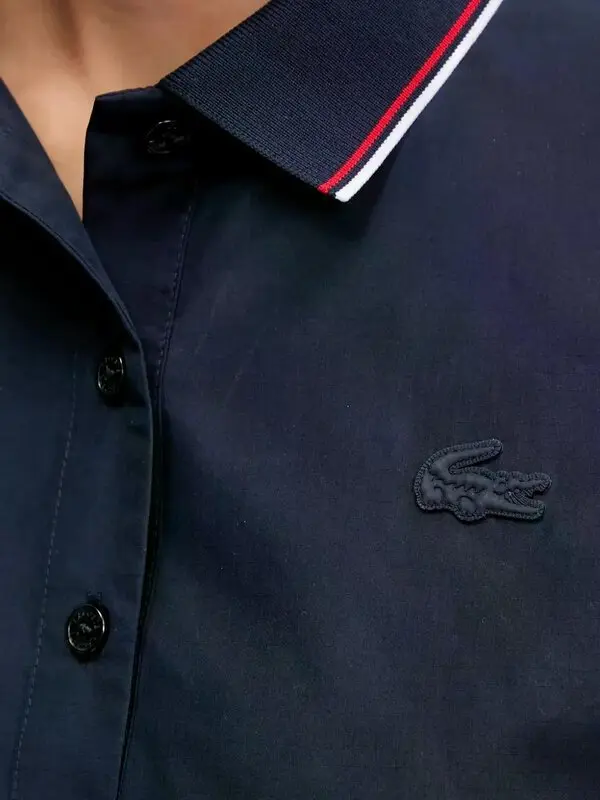 Lacoste Perforated-panel Polo Shirt