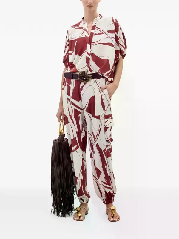Silvia Tcherassi Abstract Jess Trousers