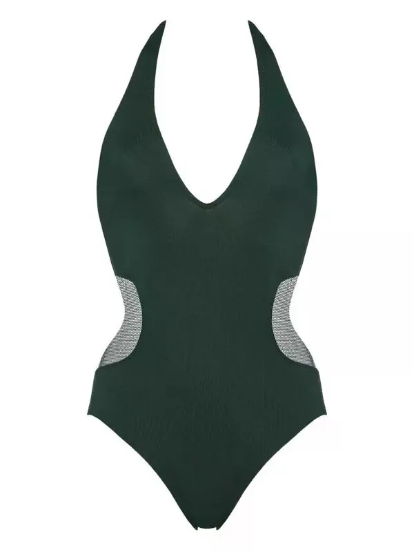 ERES Artifices V-neckline One-piece Swimsuit - Green