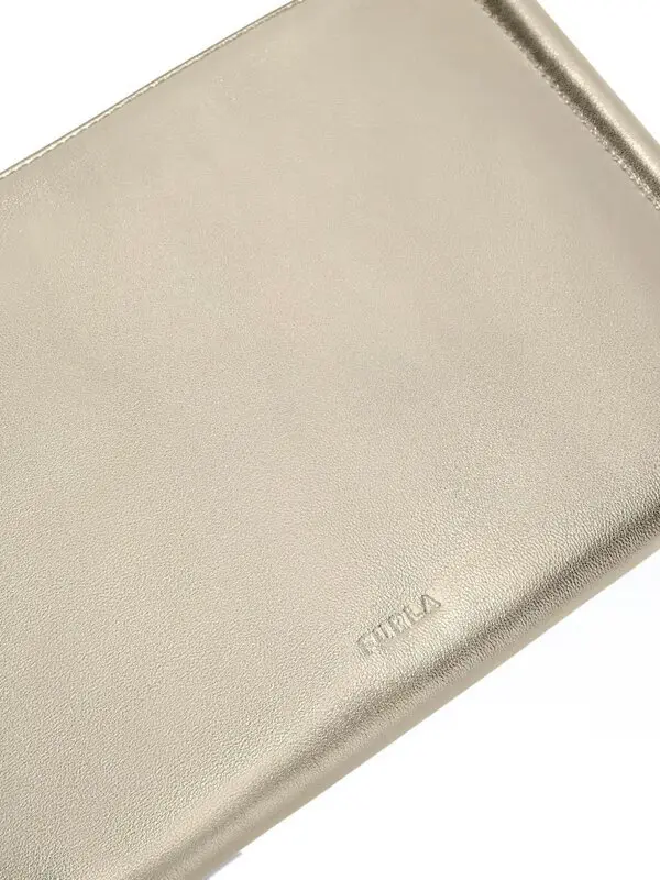 Furla Sfera Soft Shoulder Bag - Gold