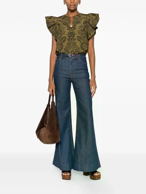 Zimmermann Belted Jeans