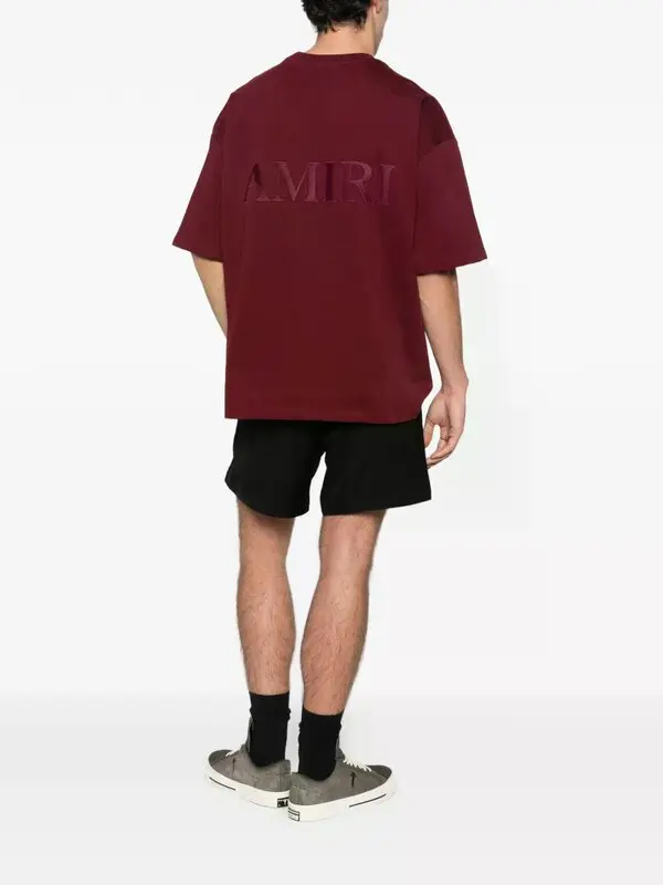 Amiri Oversized Cotton T-shirt - Red