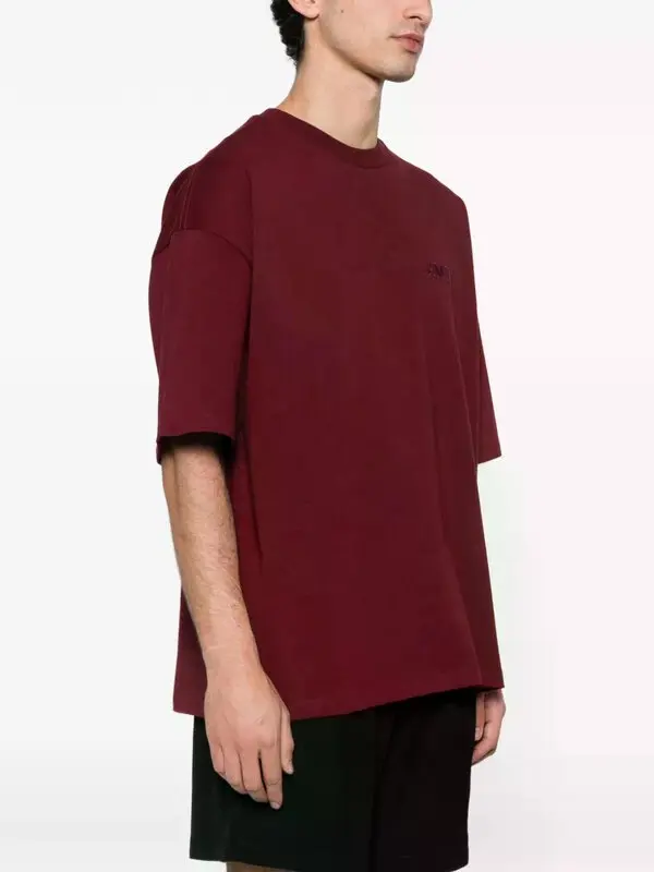 Amiri Oversized Cotton T-shirt - Red