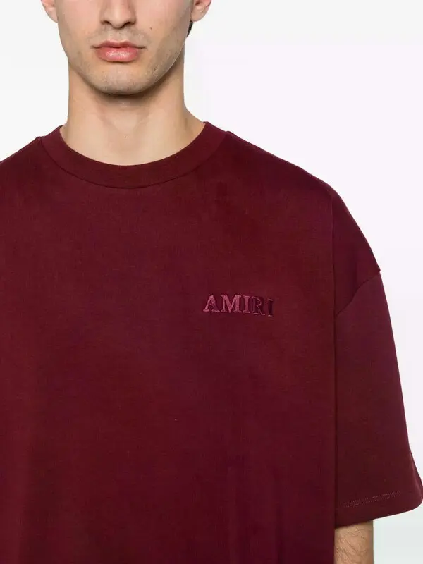 Amiri Oversized Cotton T-shirt - Red