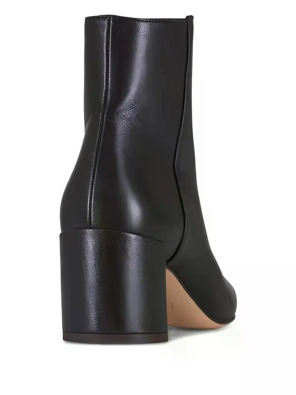 Agl Lynn Block-heel Ankle Boots - Brown