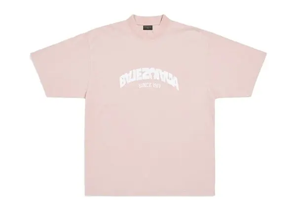 Balenciaga Back Flip Logo Tee Shirt