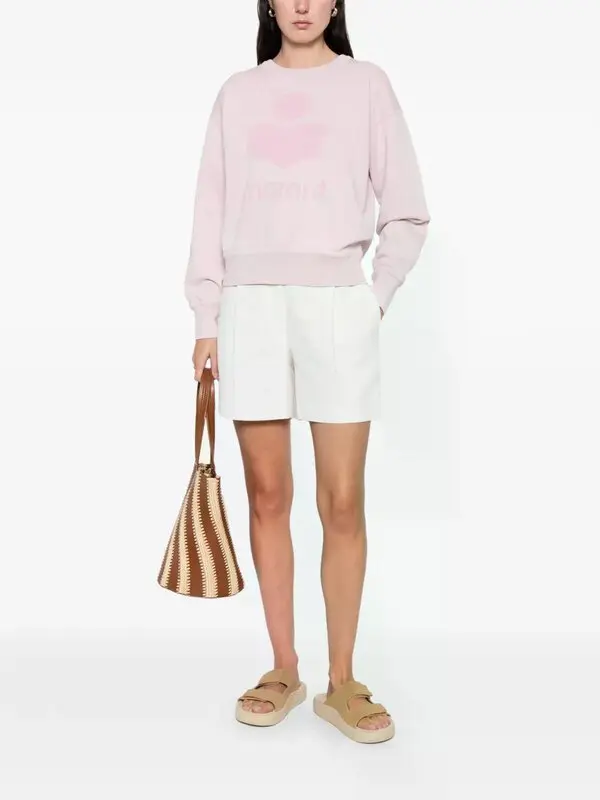 MARANT ETOILE Logo Crew-neck Sweatshirt