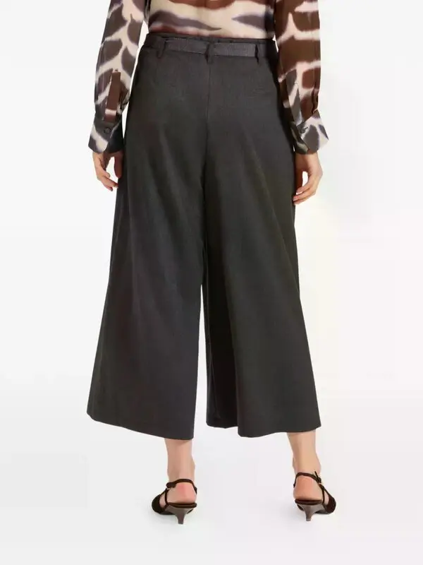 ELENA MIRO` Tie-waist Pleated Shorts