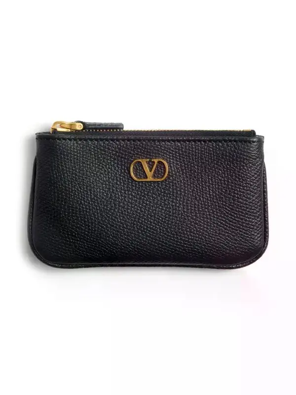 Valentino Garavani Vlogo Signature Keyring - Black