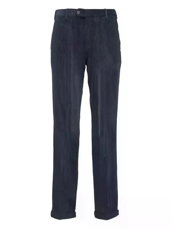 Fedeli Pleated Corduroy Trousers