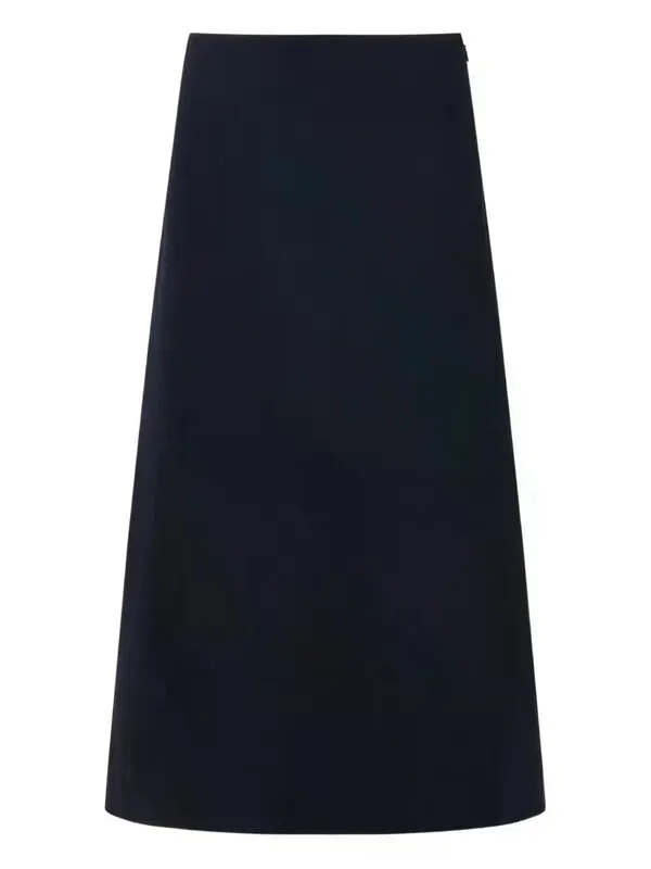 Marni A-line Crêpe Midi Skirt
