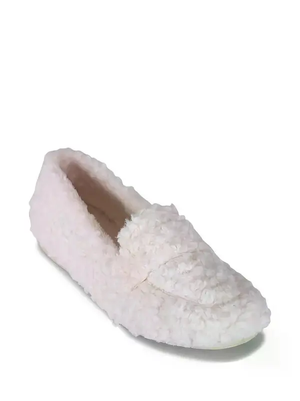 Ron White Teddy Slip-on Slippers - Neutrals