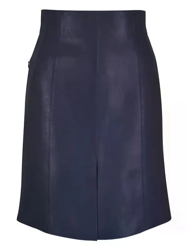 Akris Panelled Slit Midi Skirt
