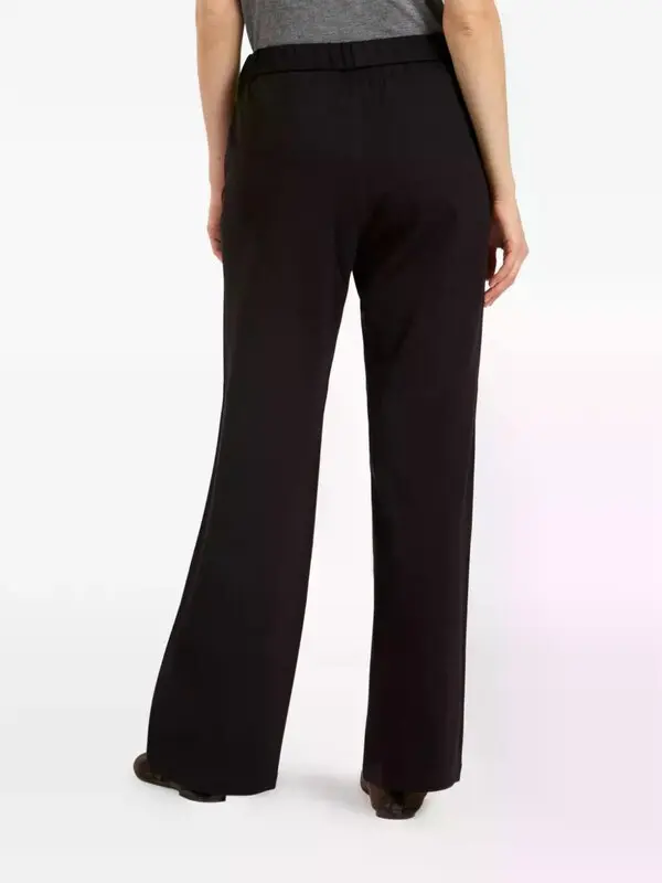 ELENA MIRO` Straight Leg Trousers With Pockets