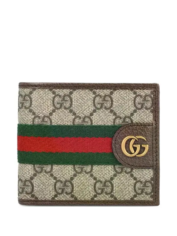 Gucci Ophidia Double G Wallet - Neutrals