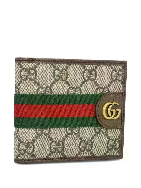 Gucci Ophidia Double G Wallet - Neutrals