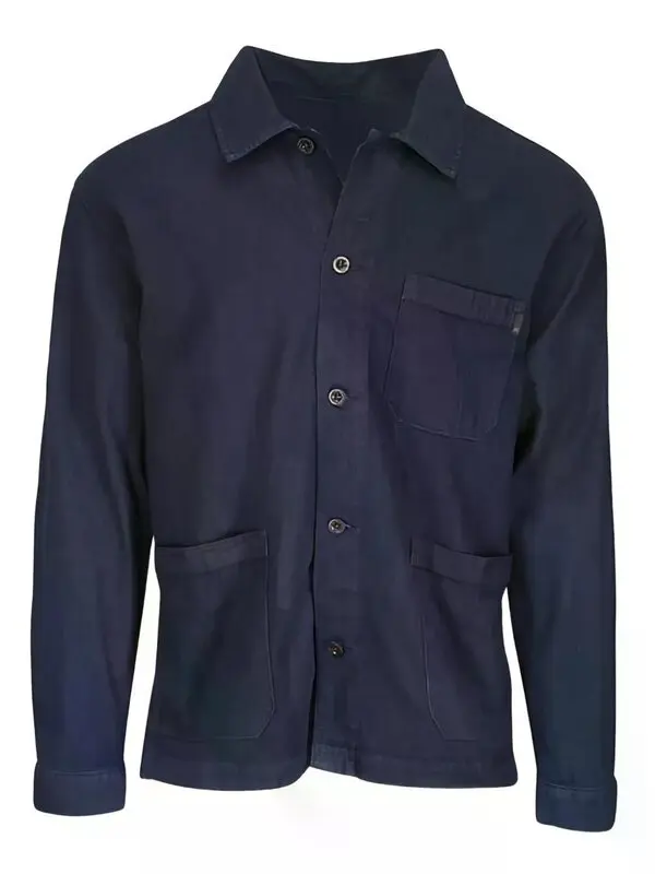 Ag Multiple-pocket Button-front Overshirt